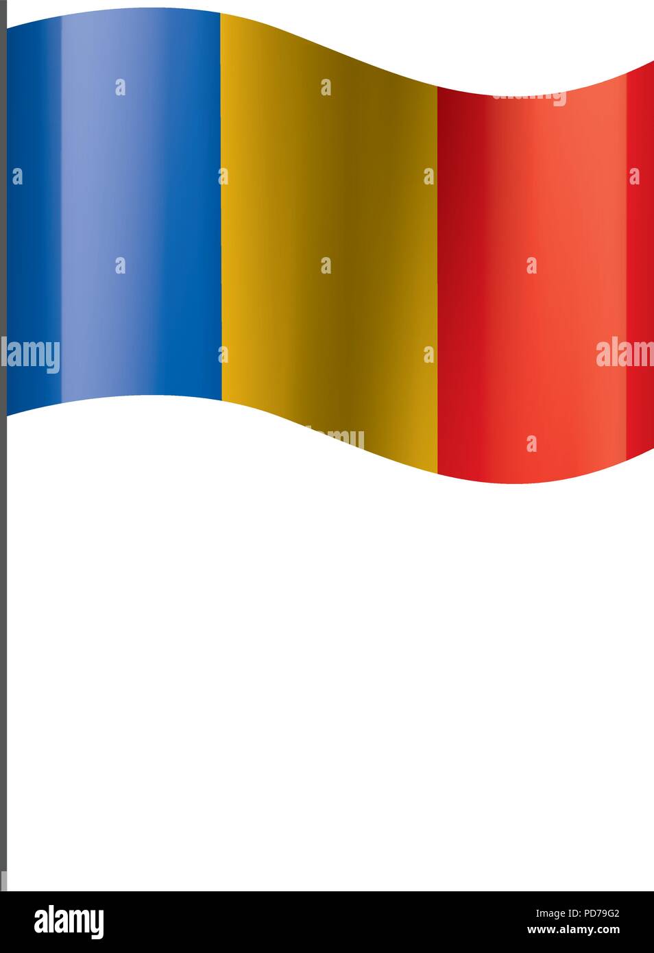 Chad flag, vector illustration Stock Vector Image & Art - Alamy
