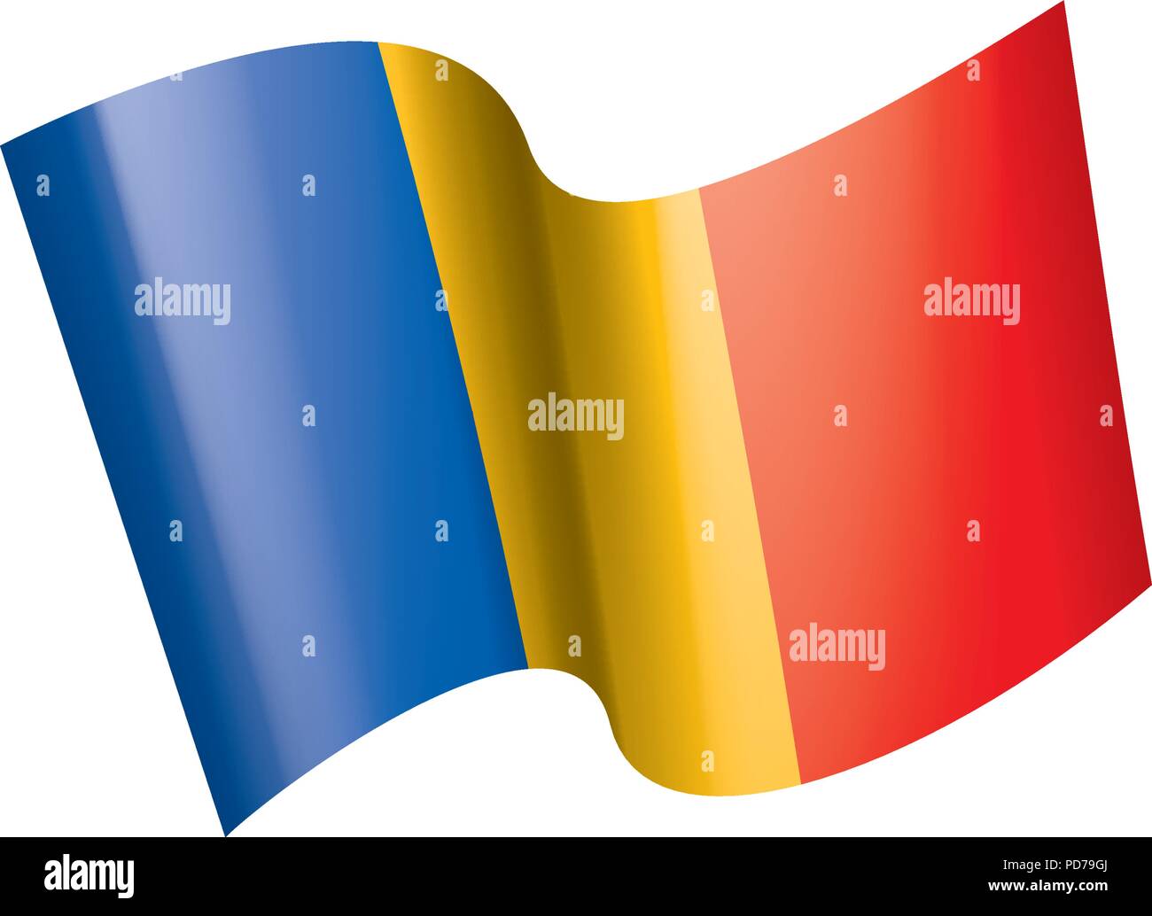 Chad flag, vector illustration Stock Vector Image & Art - Alamy