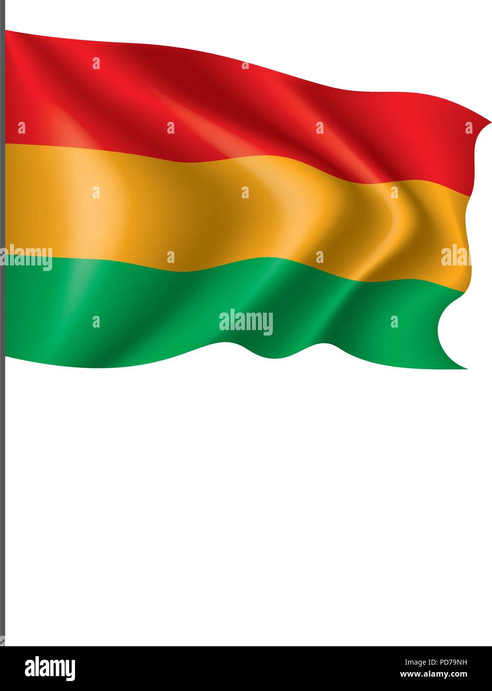 Bolivia flag, vector illustration Stock Vector Image & Art - Alamy