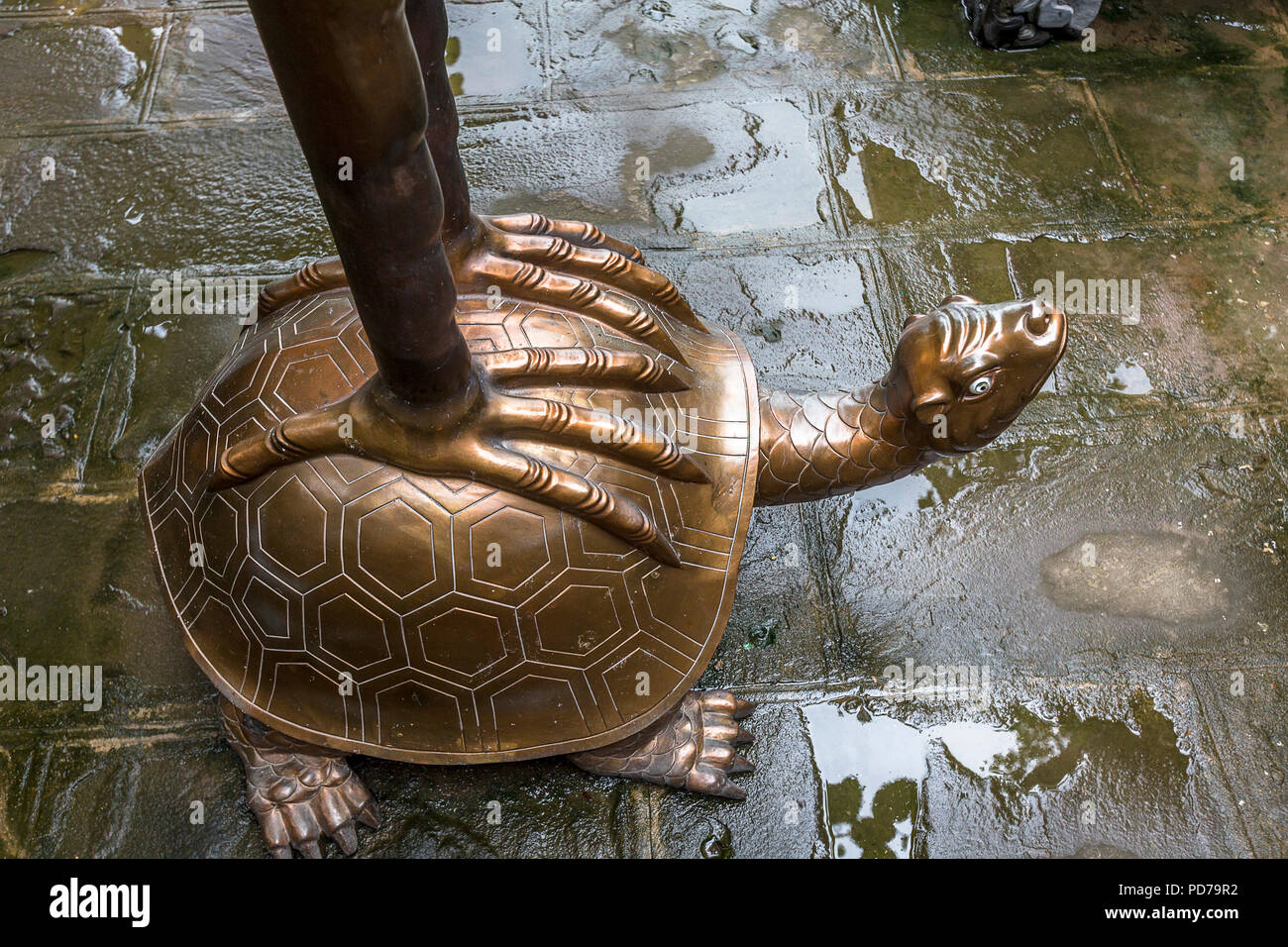 A handmade metal tortoise means longevity and perfection in Vietnam ...