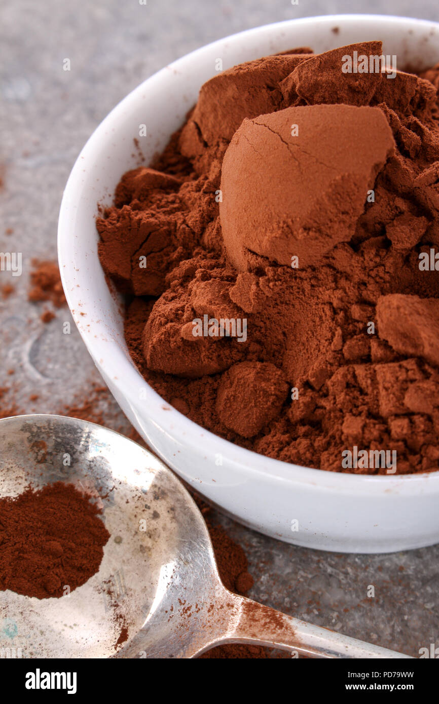 coco powder in dish Stock Photo - Alamy