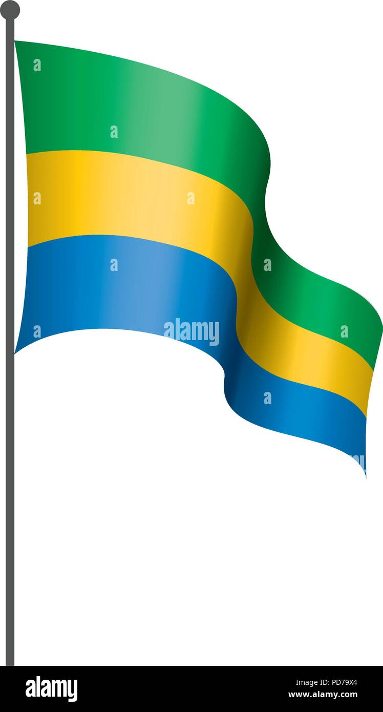 Gabon flag, vector illustration Stock Vector Image & Art - Alamy