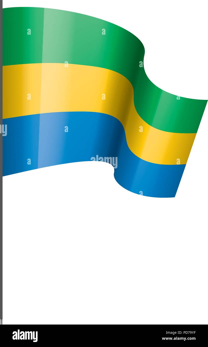 Gabon flag, vector illustration Stock Vector Image & Art - Alamy