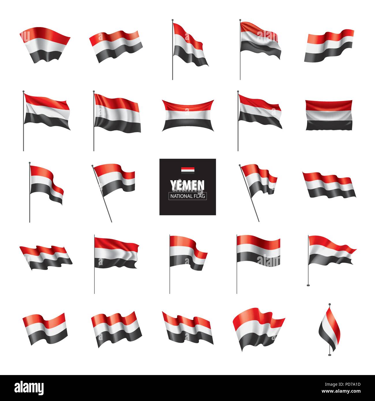 Yemeni flag hi-res stock photography and images - Alamy