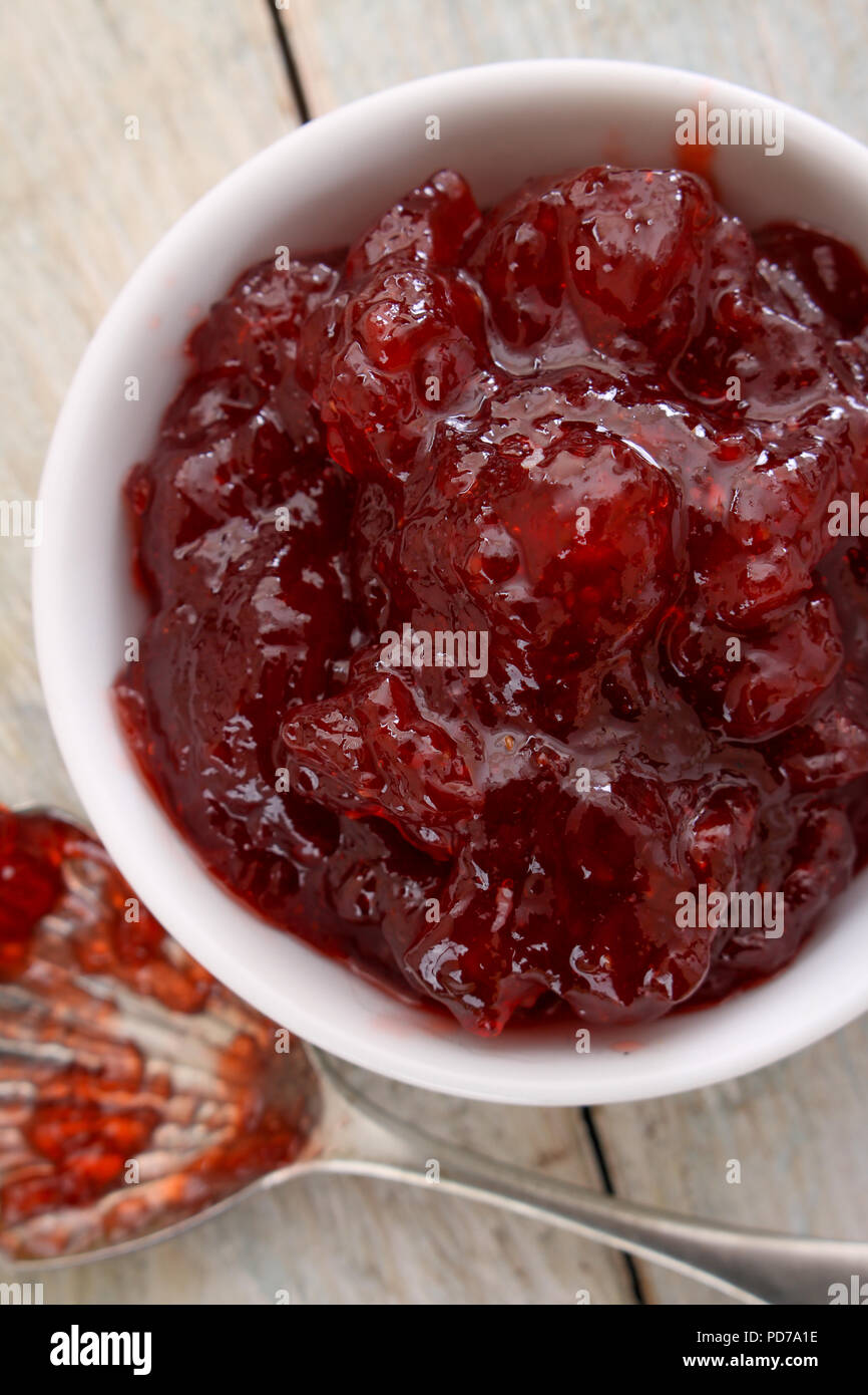 chutney pickle relish in dish Stock Photo - Alamy