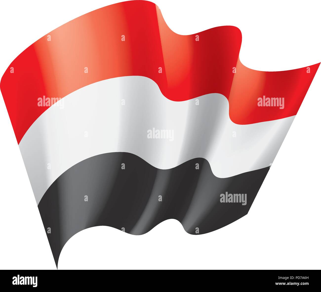 Yemeni flag, vector illustration Stock Vector Image & Art - Alamy