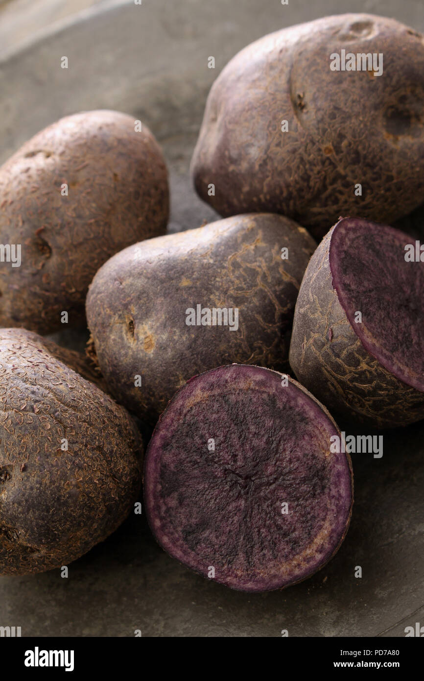 Shetland Black Potatoes High Resolution Stock Photography and Images ...