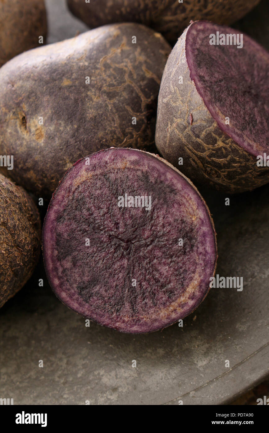 Shetland Black Potatoes High Resolution Stock Photography and Images ...