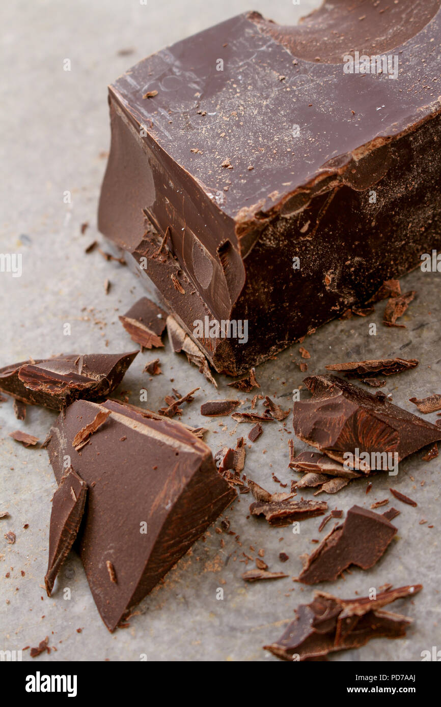 Dark chocolate buttons hi-res stock photography and images - Alamy