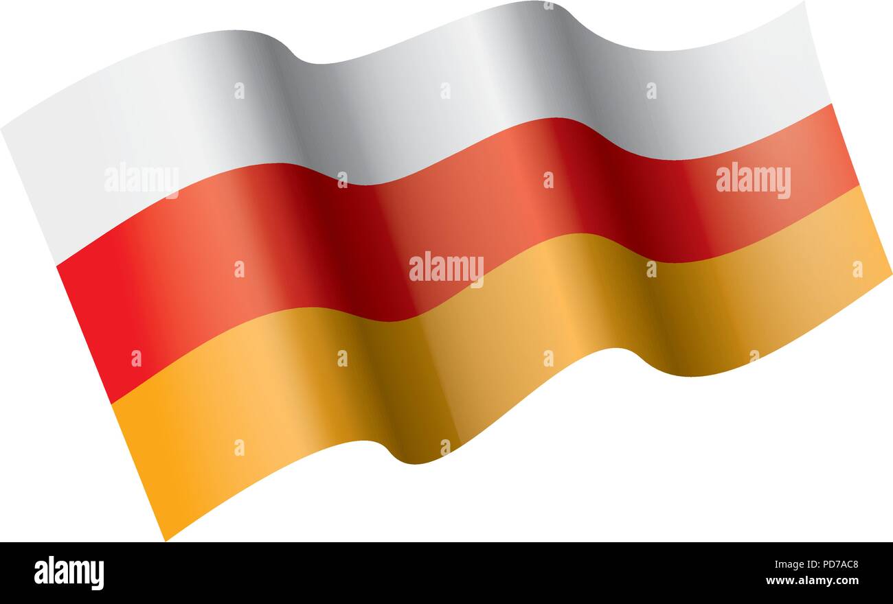 South Ossetia flag, vector illustration Stock Vector Image & Art - Alamy