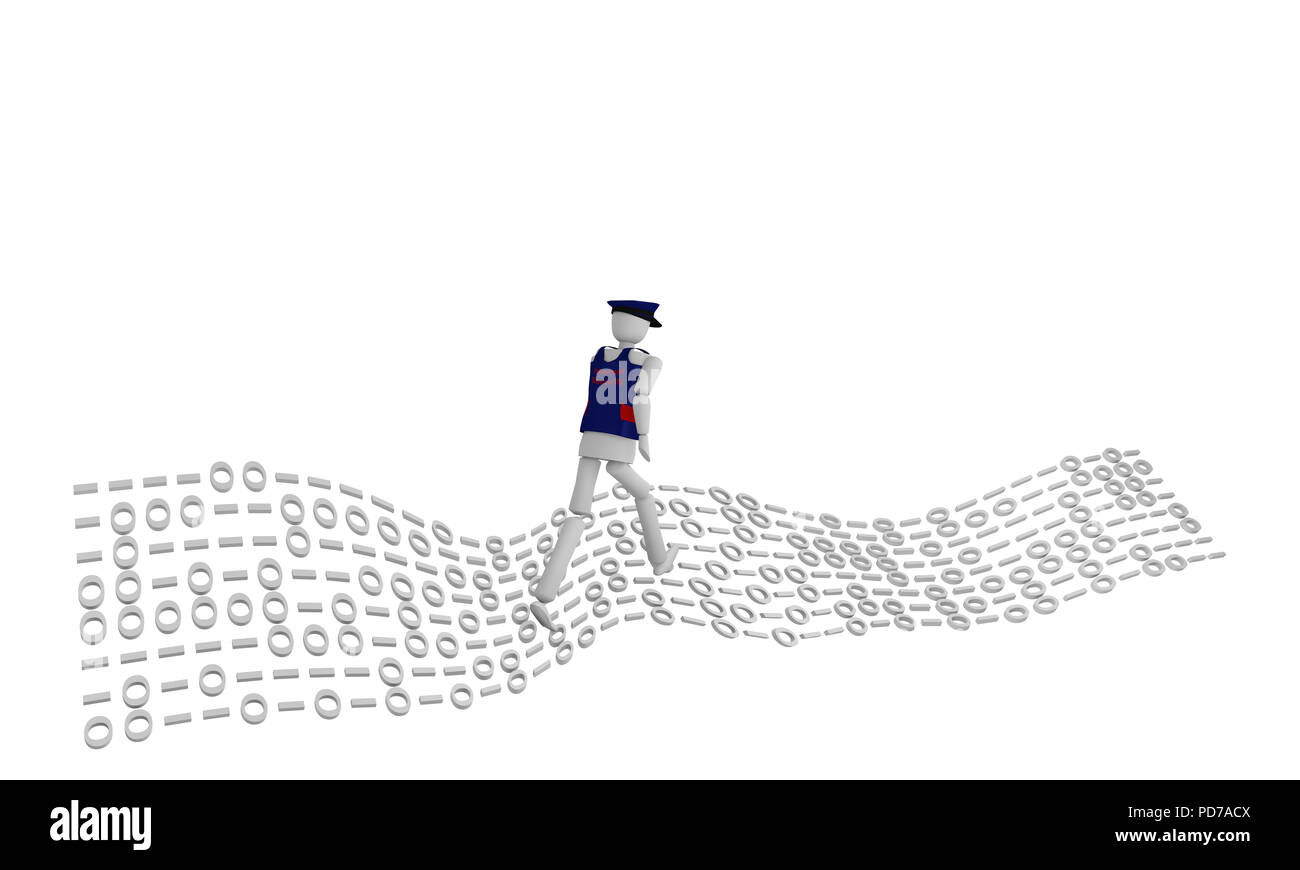 Code flow Cut Out Stock Images & Pictures - Alamy