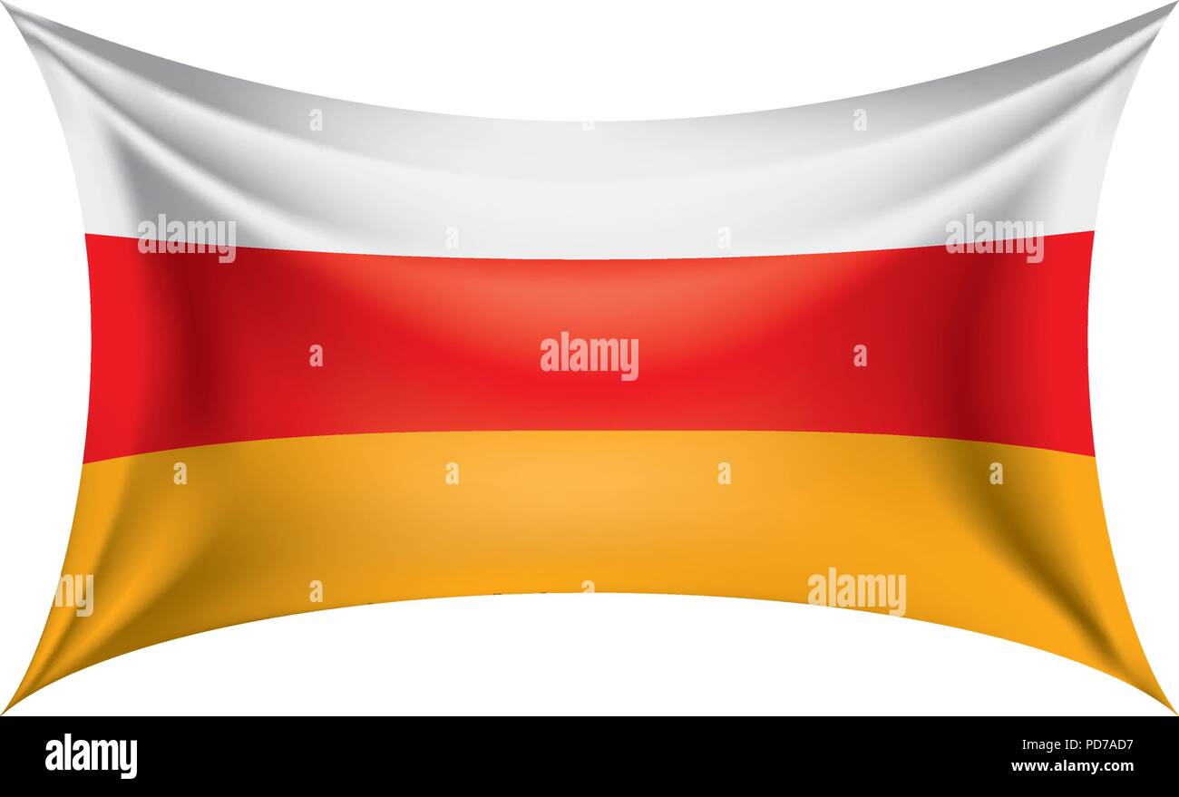 South Ossetia flag, vector illustration Stock Vector Image & Art - Alamy