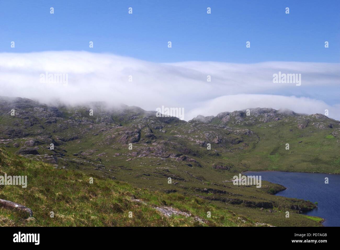 Loch Diabaigas Airde under a Cloud Inversion. North West Scottish ...