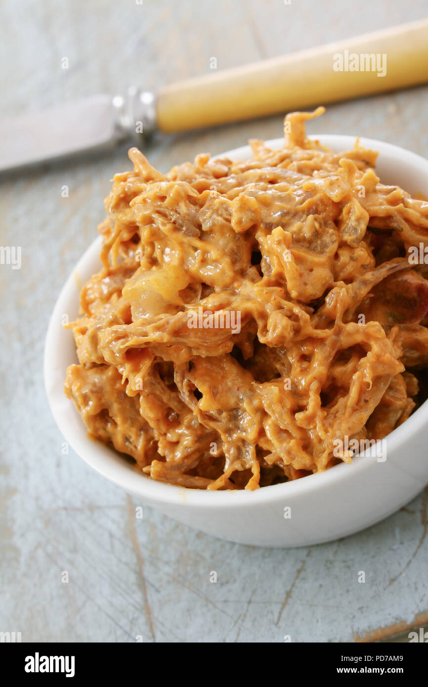 sandwich filling in dish Stock Photo - Alamy