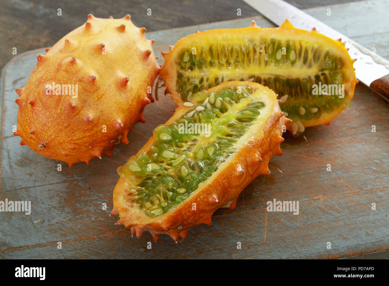 Spikey melon hi-res stock photography and images - Alamy