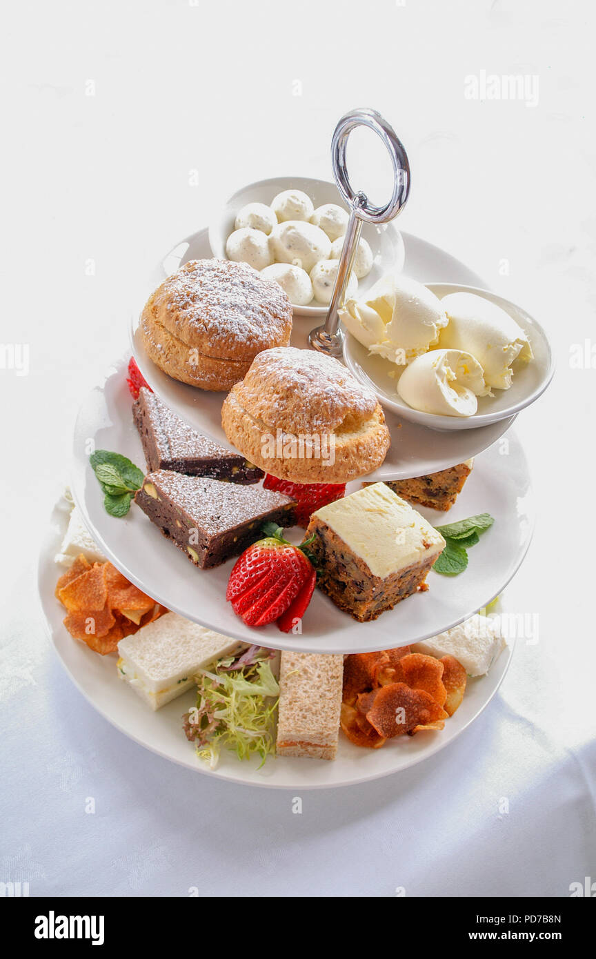 traditional afternoon tea Stock Photo - Alamy