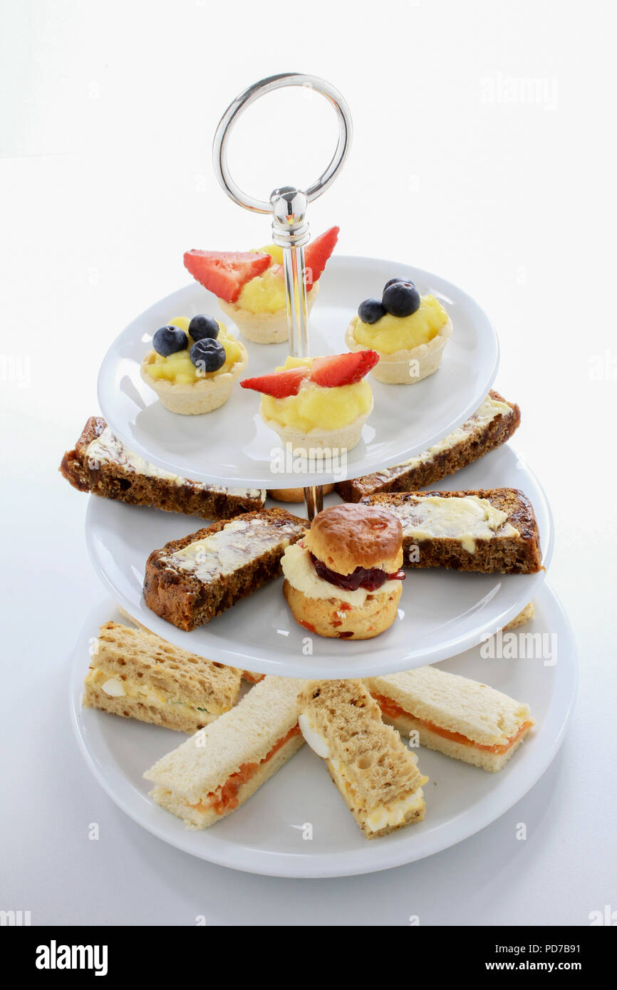 traditional afternoon tea Stock Photo - Alamy