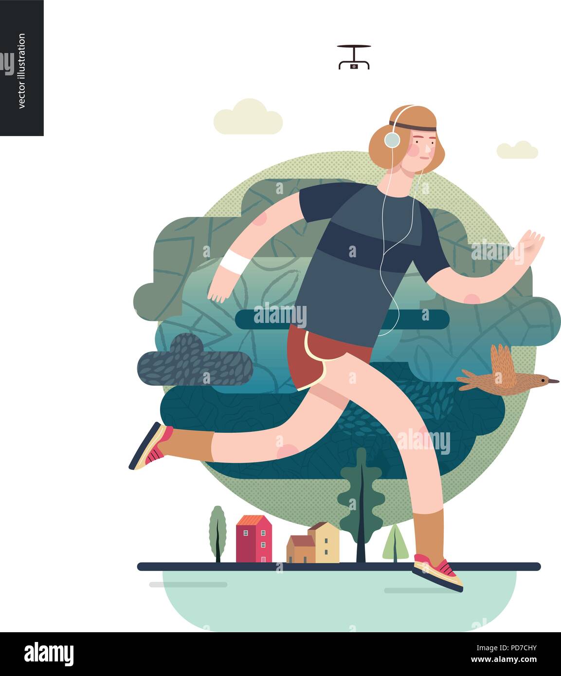 Drone exercise Stock Vector Images - Alamy