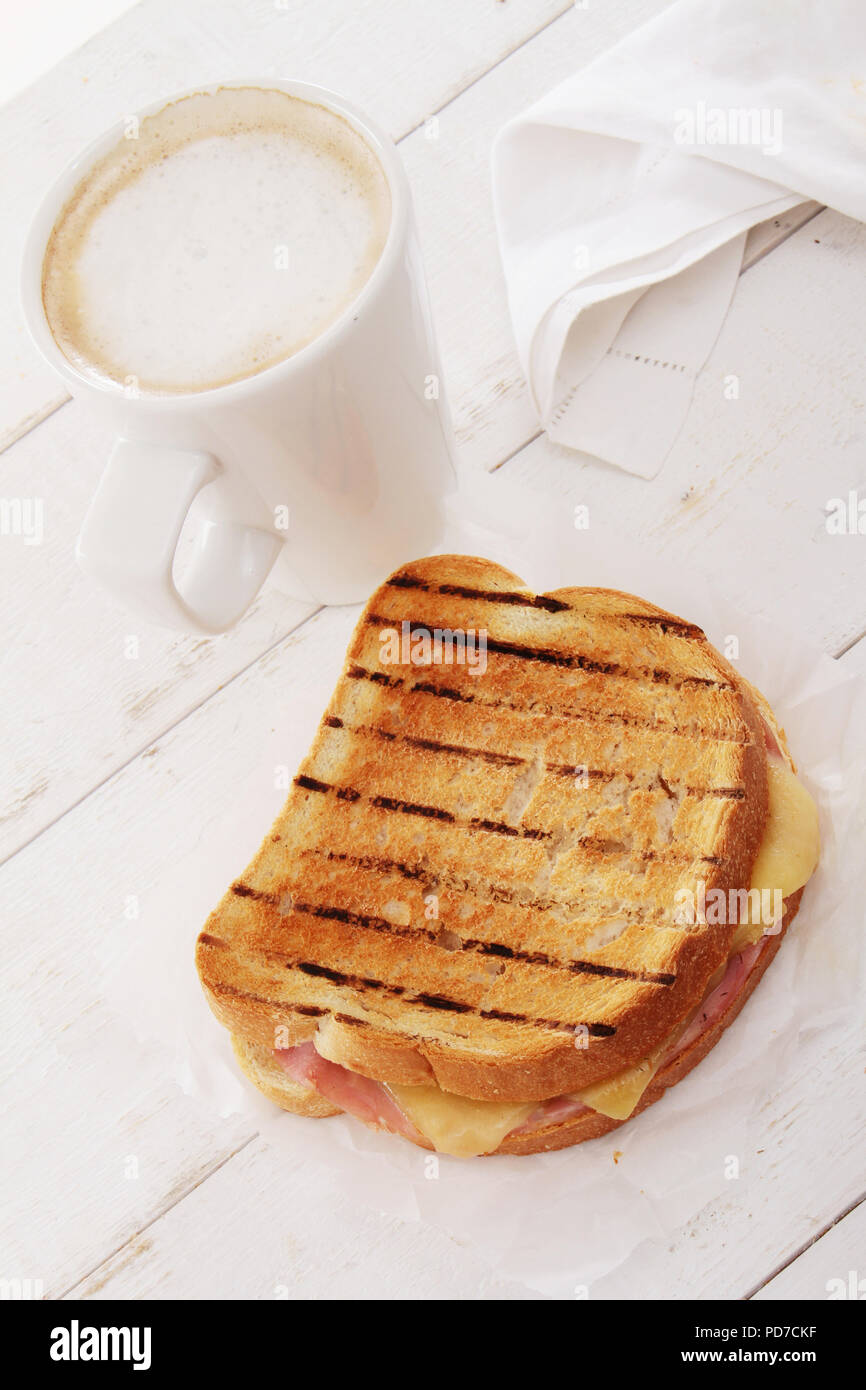 fresh toasted sandwich Stock Photo - Alamy