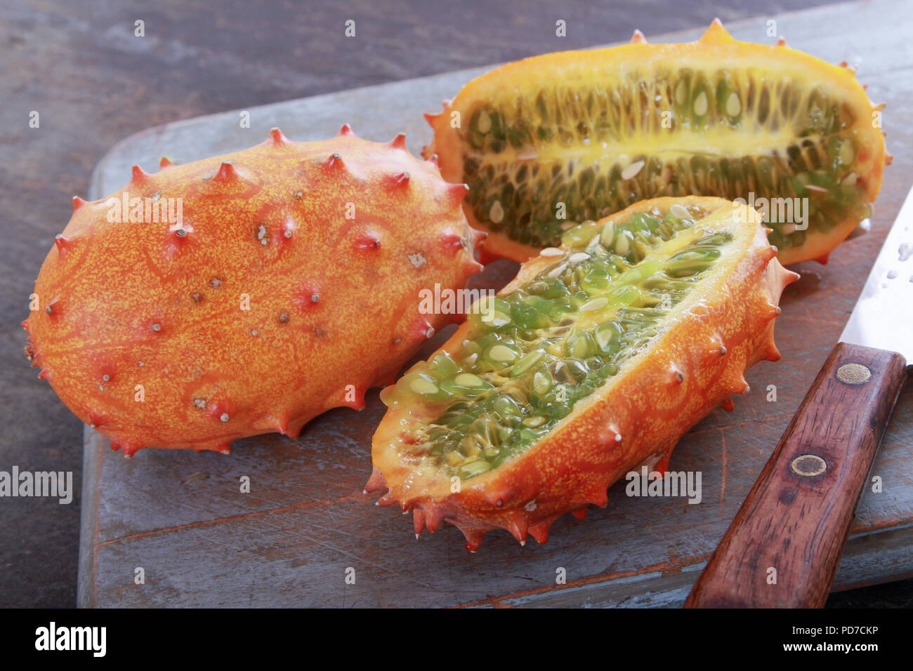 Spikey melon hi-res stock photography and images - Alamy