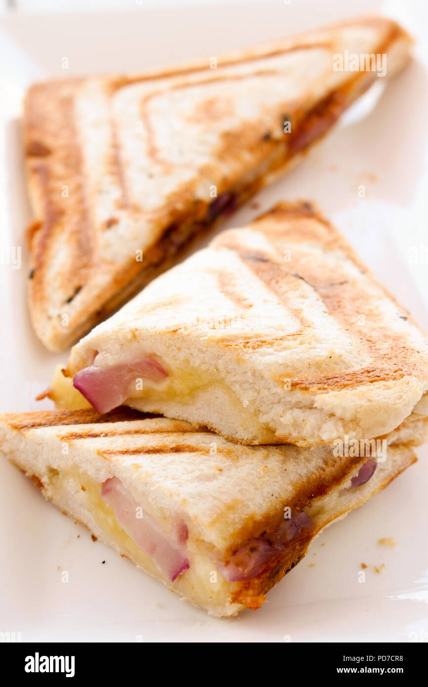 fresh toasted sandwich Stock Photo - Alamy