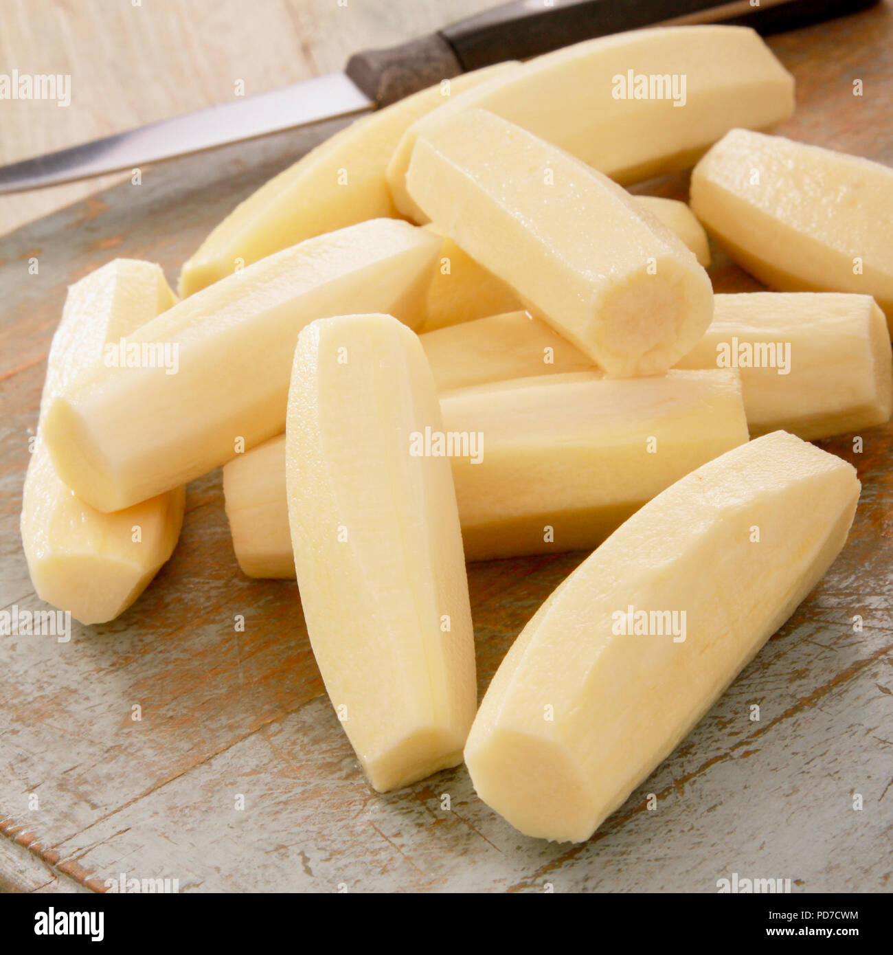 preparing fresh parsnips Stock Photo - Alamy