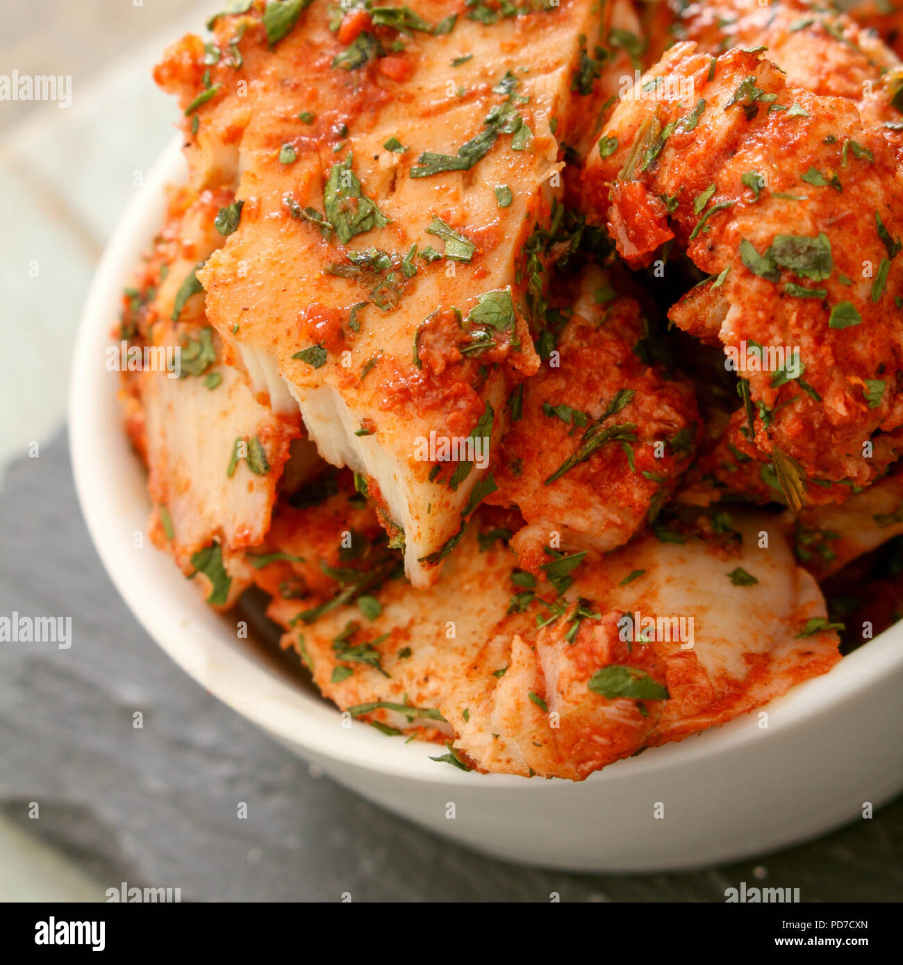 sandwich filling in dish Stock Photo - Alamy