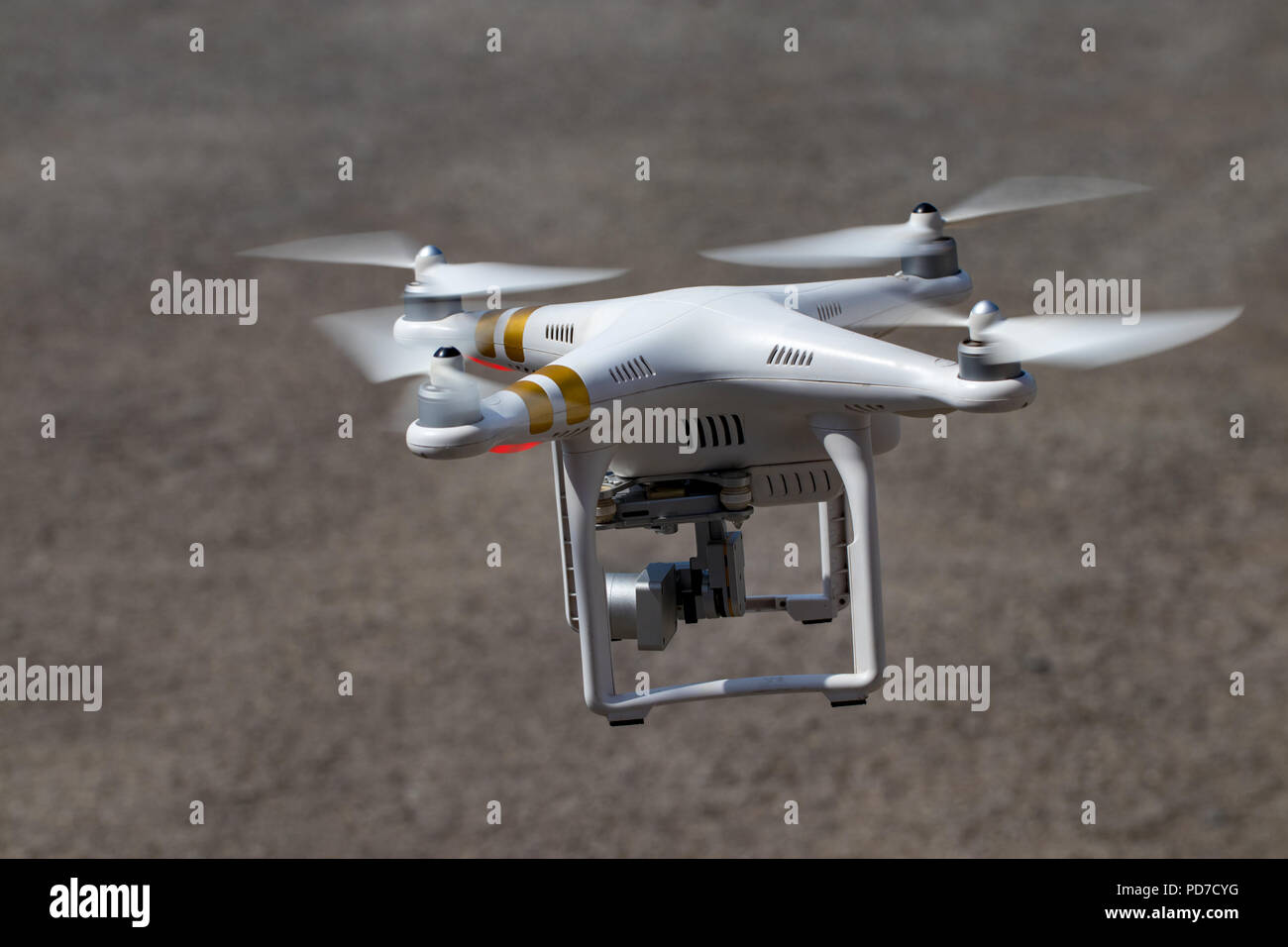 drone with digital camera on the road background Stock Photo - Alamy