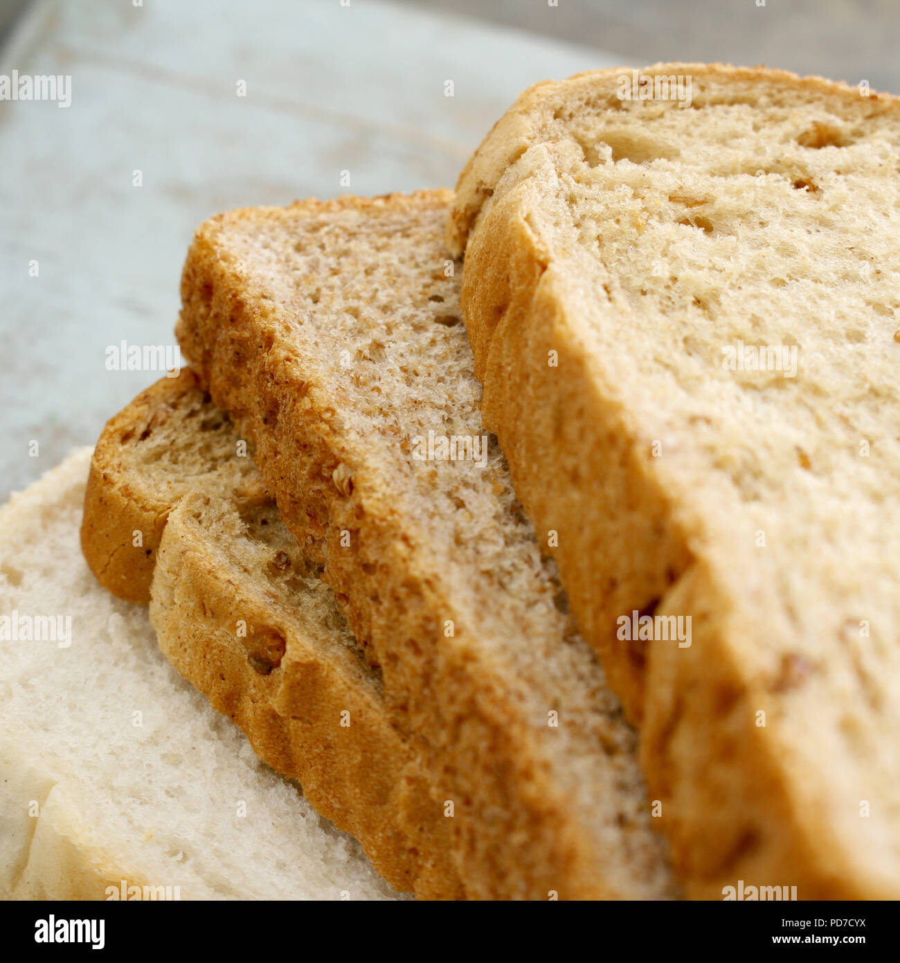 sliced bread selection Stock Photo - Alamy