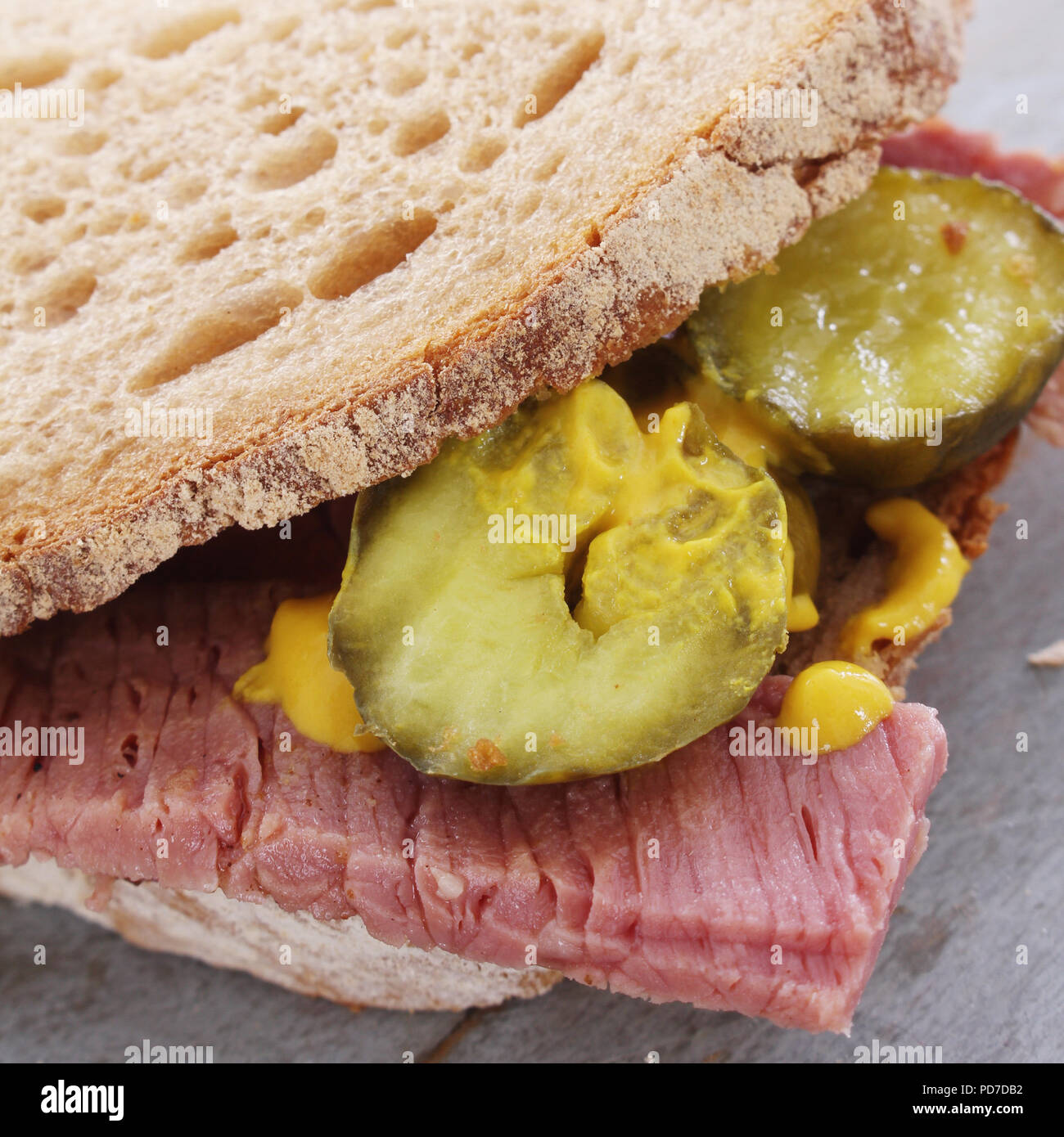 fresh made sandwich Stock Photo - Alamy