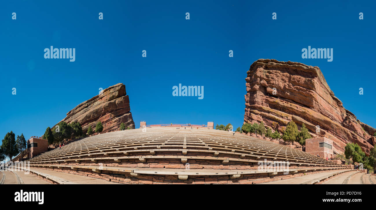 Red rocks amphitheatre colorado hi-res stock photography and images - Alamy