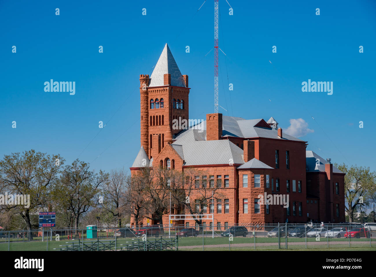 Westminster, MAY 5: Exterior view of the famous Westminster Castle on ...