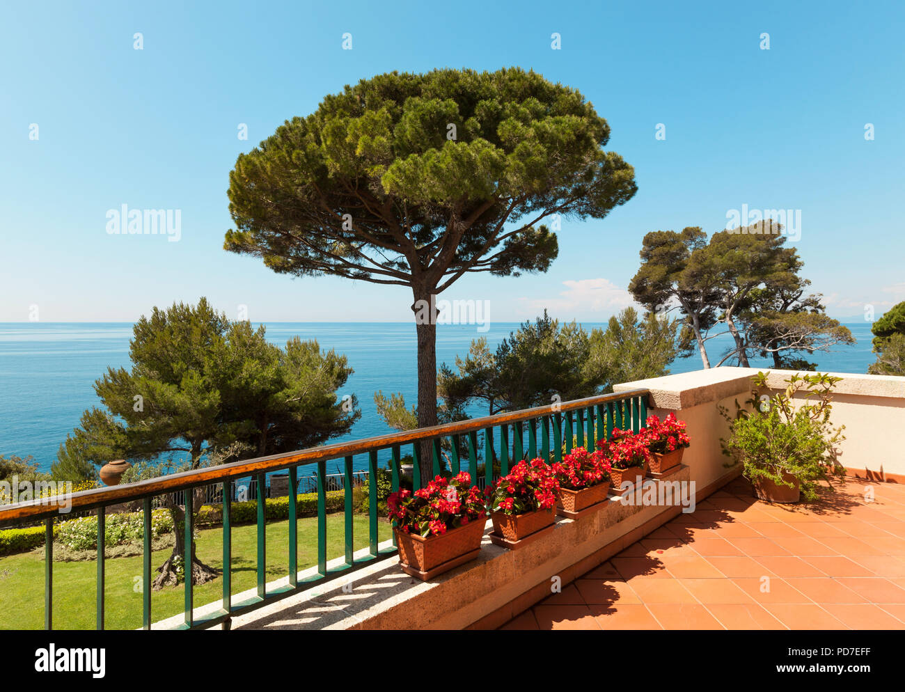 Scenic balcony view hi-res stock photography and images - Alamy