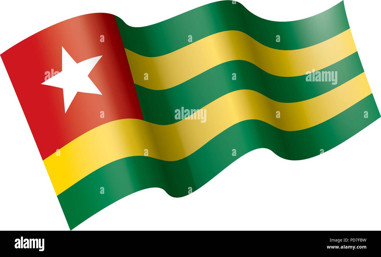 Togo ethnic flag Stock Vector Images - Alamy