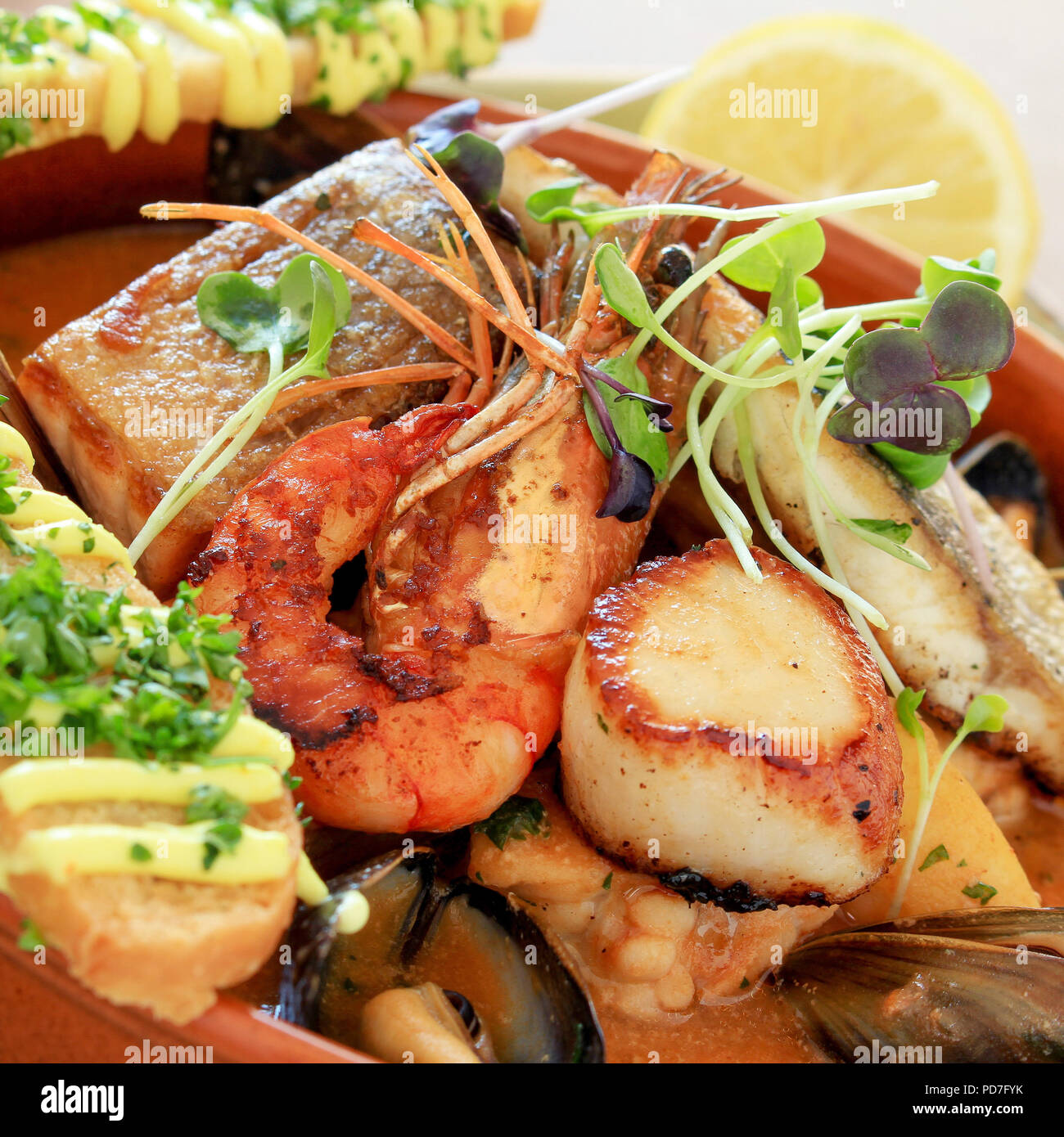 Marseilles fish stew hi-res stock photography and images - Alamy