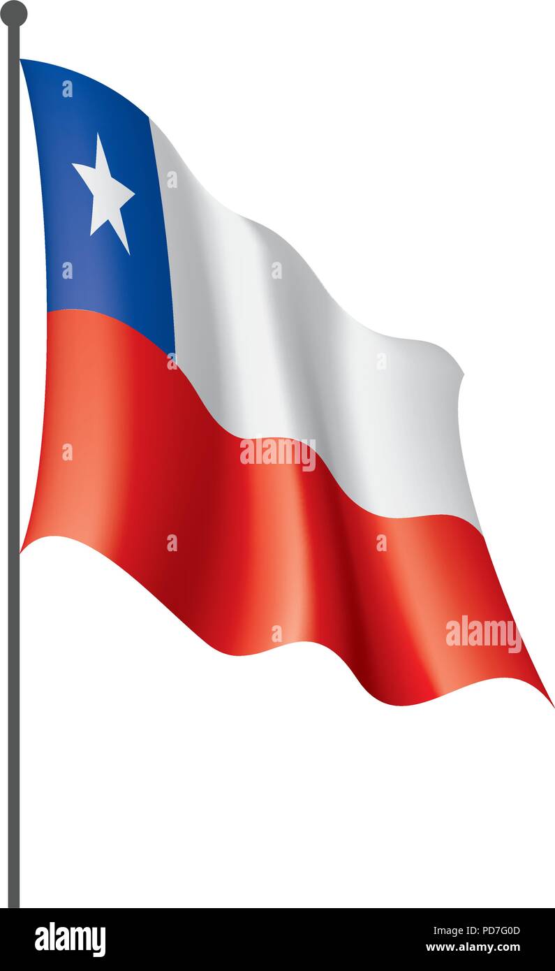 Chile flag, vector illustration Stock Vector Image & Art - Alamy