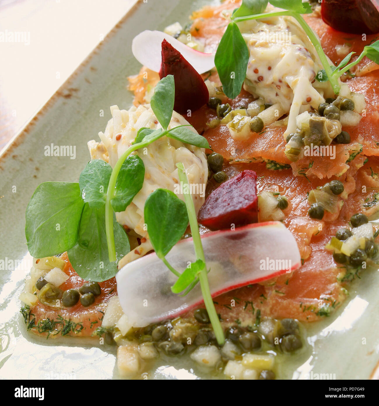 Swedish gravlax hi-res stock photography and images - Alamy