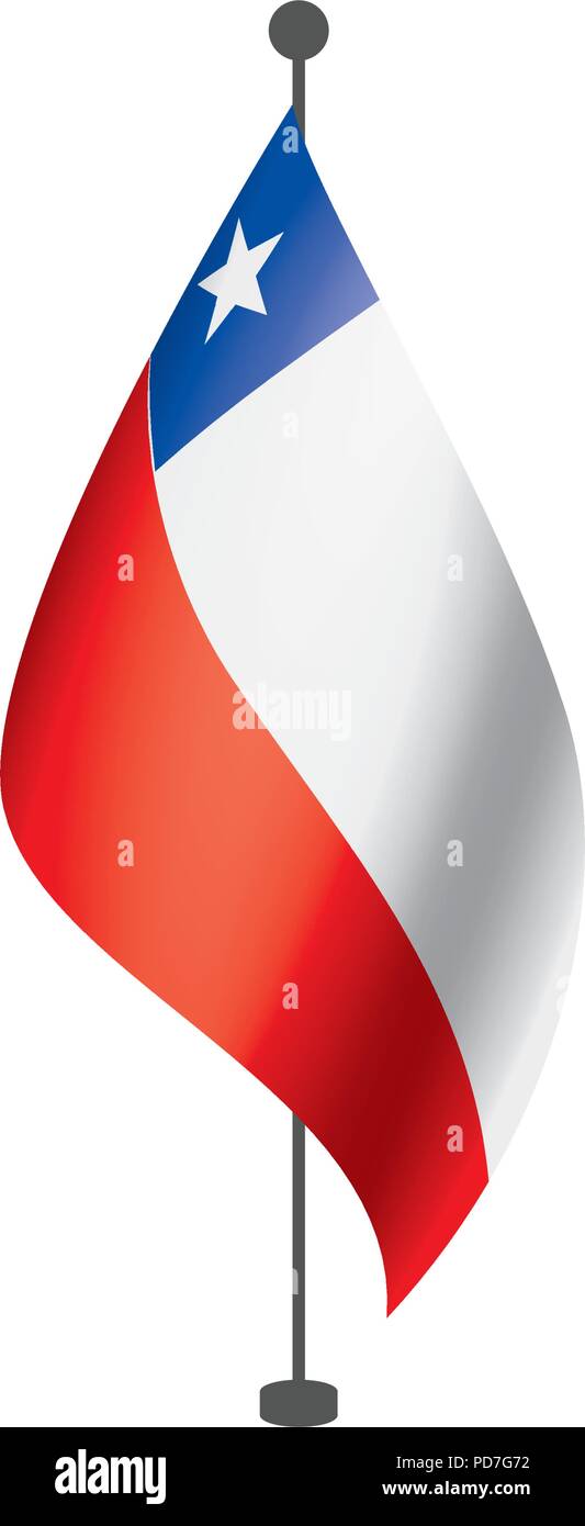 Chile flag, vector illustration Stock Vector Image & Art - Alamy