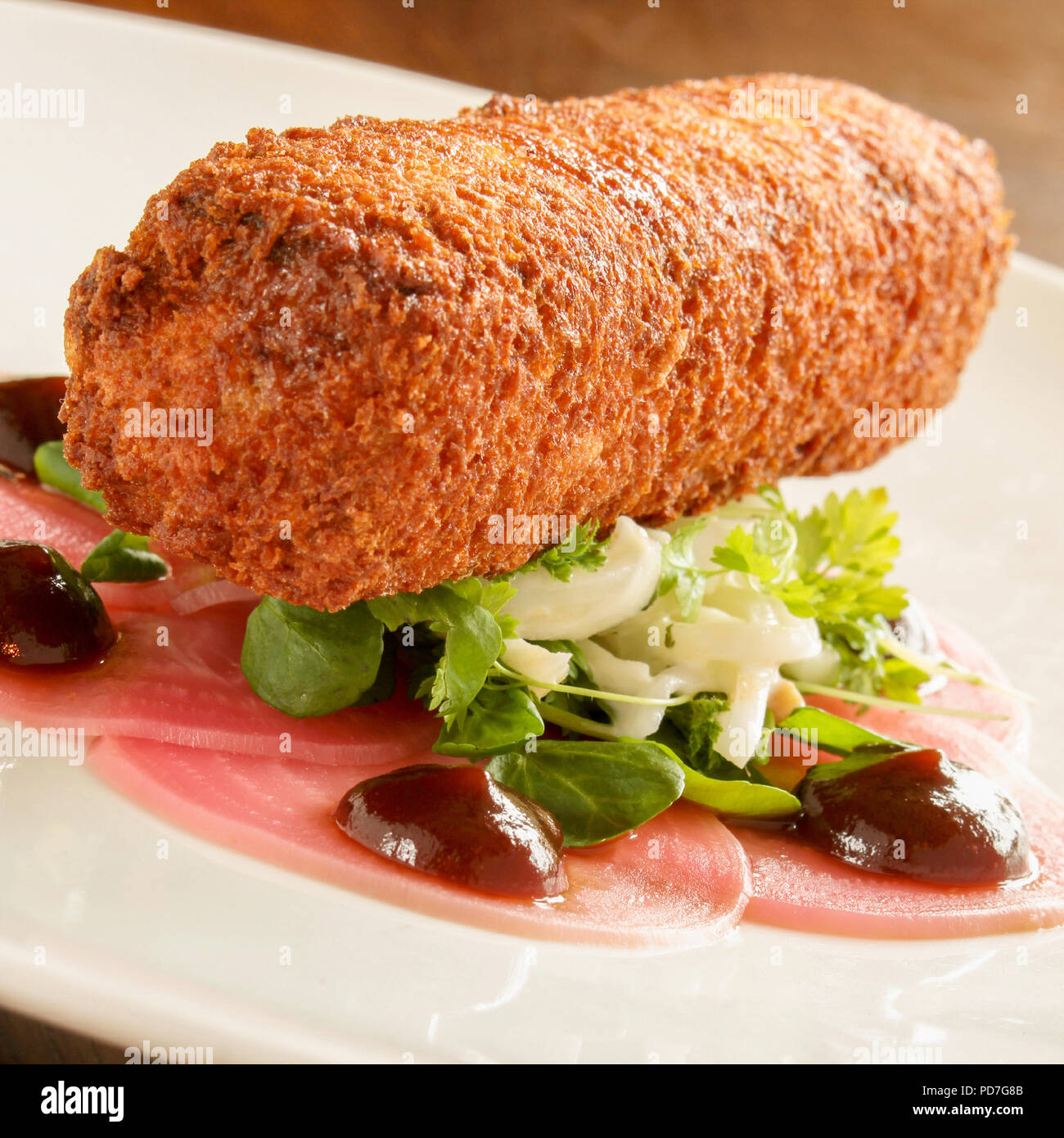 Croquette french food hi-res stock photography and images - Alamy