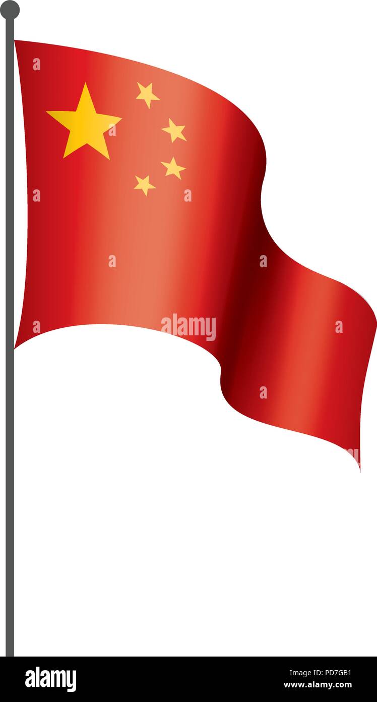 China flag Stock Vector Images - Alamy