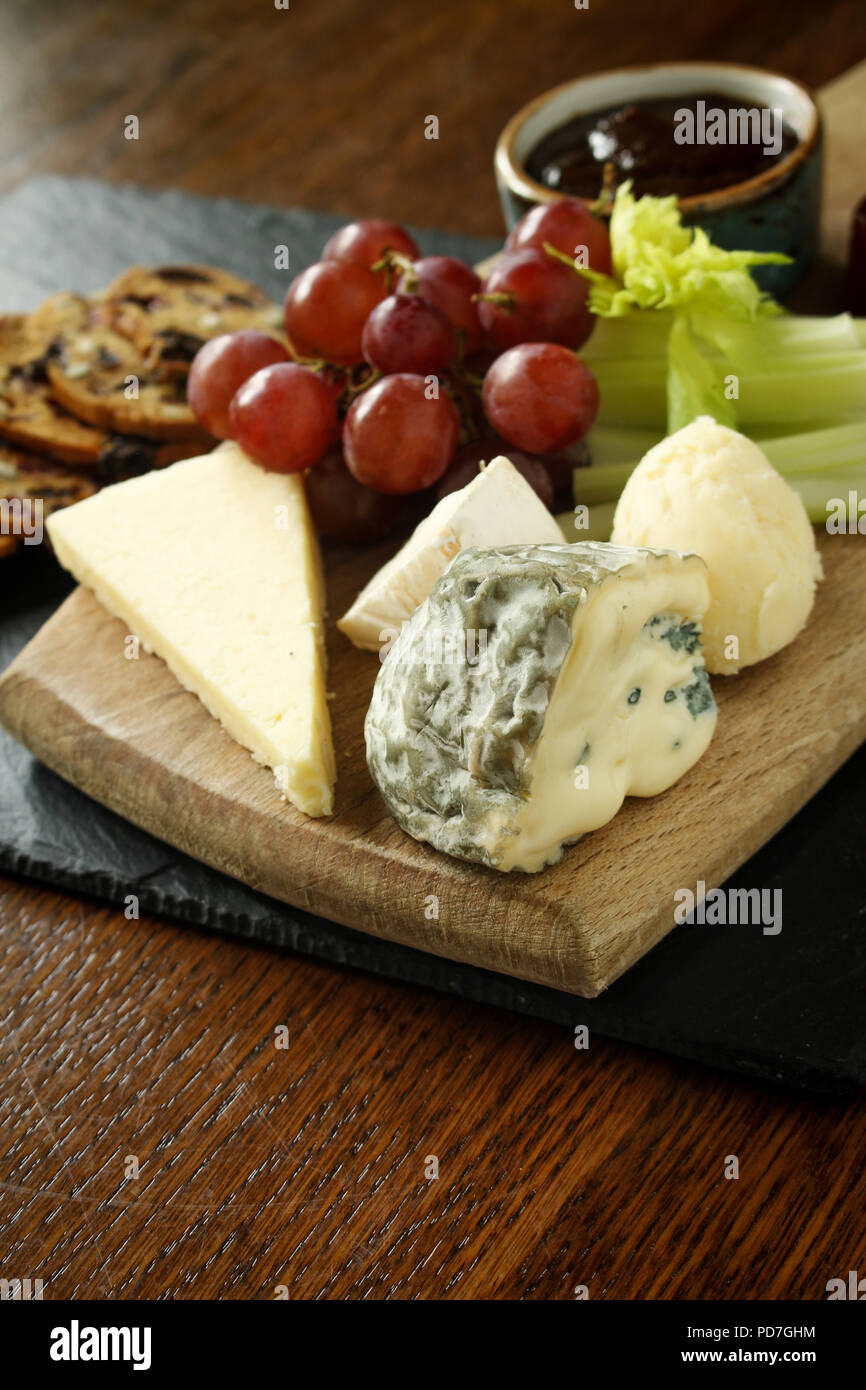 mixed cheese selection Stock Photo - Alamy