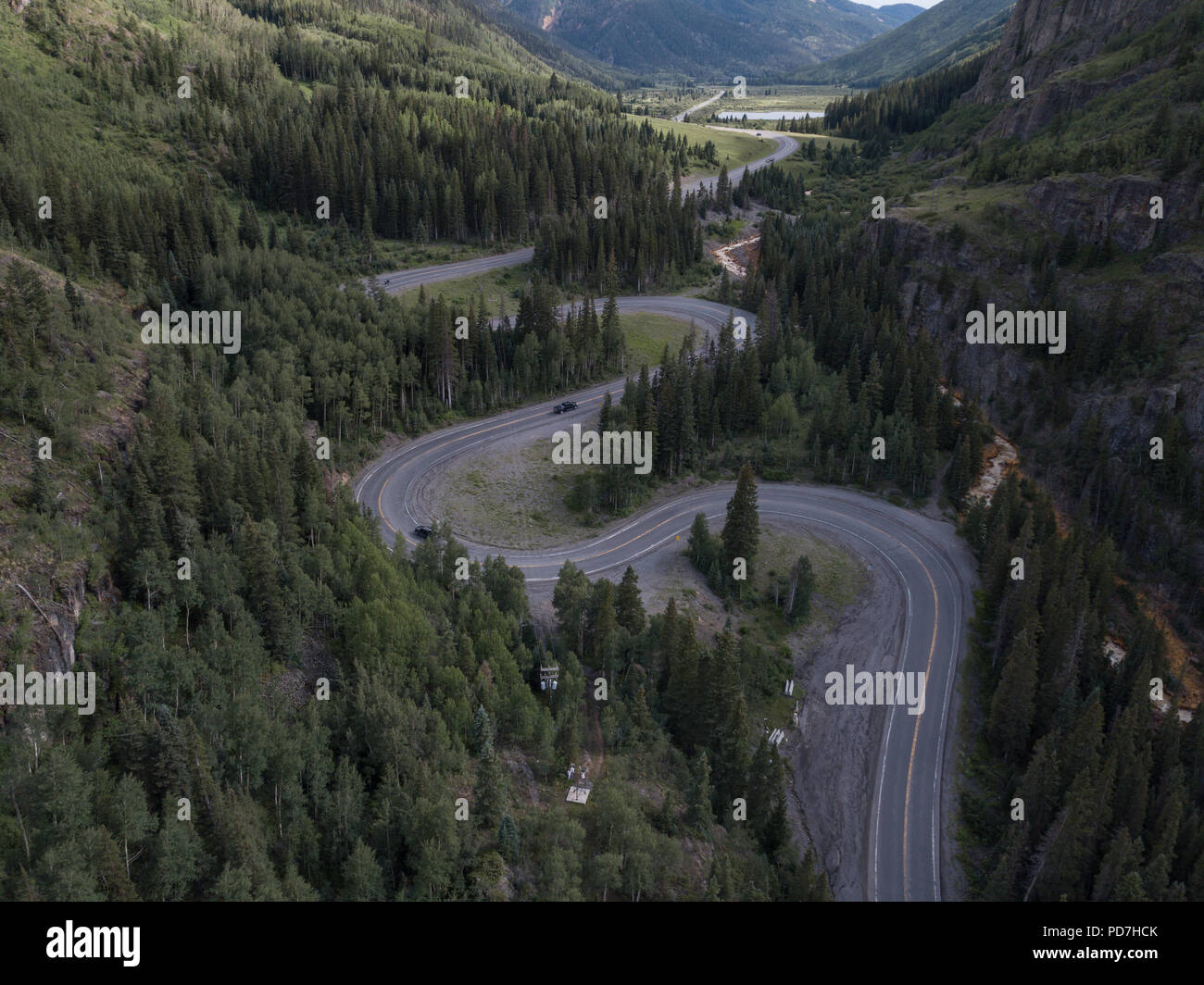 Million Dollar Highway Colorado Route 550 Stock Photo - Alamy