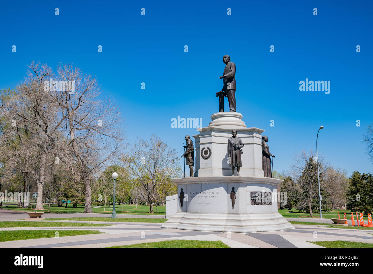 Statue of dr martin luther king hi-res stock photography and images - Alamy