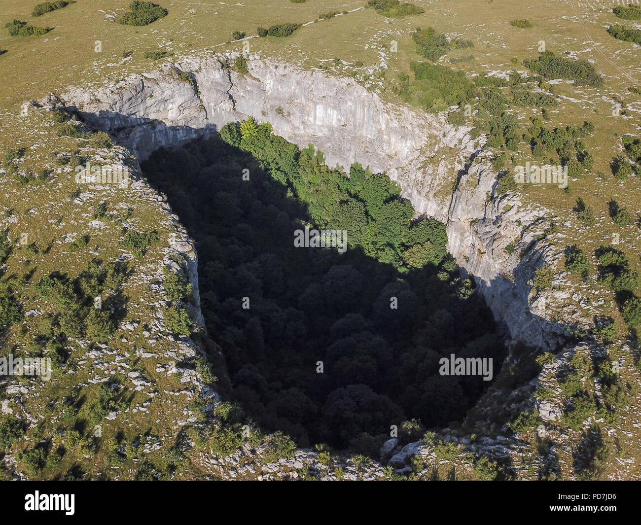 Close to Duvno Polje (Duvanjsko polje) of western Bosnia and ...