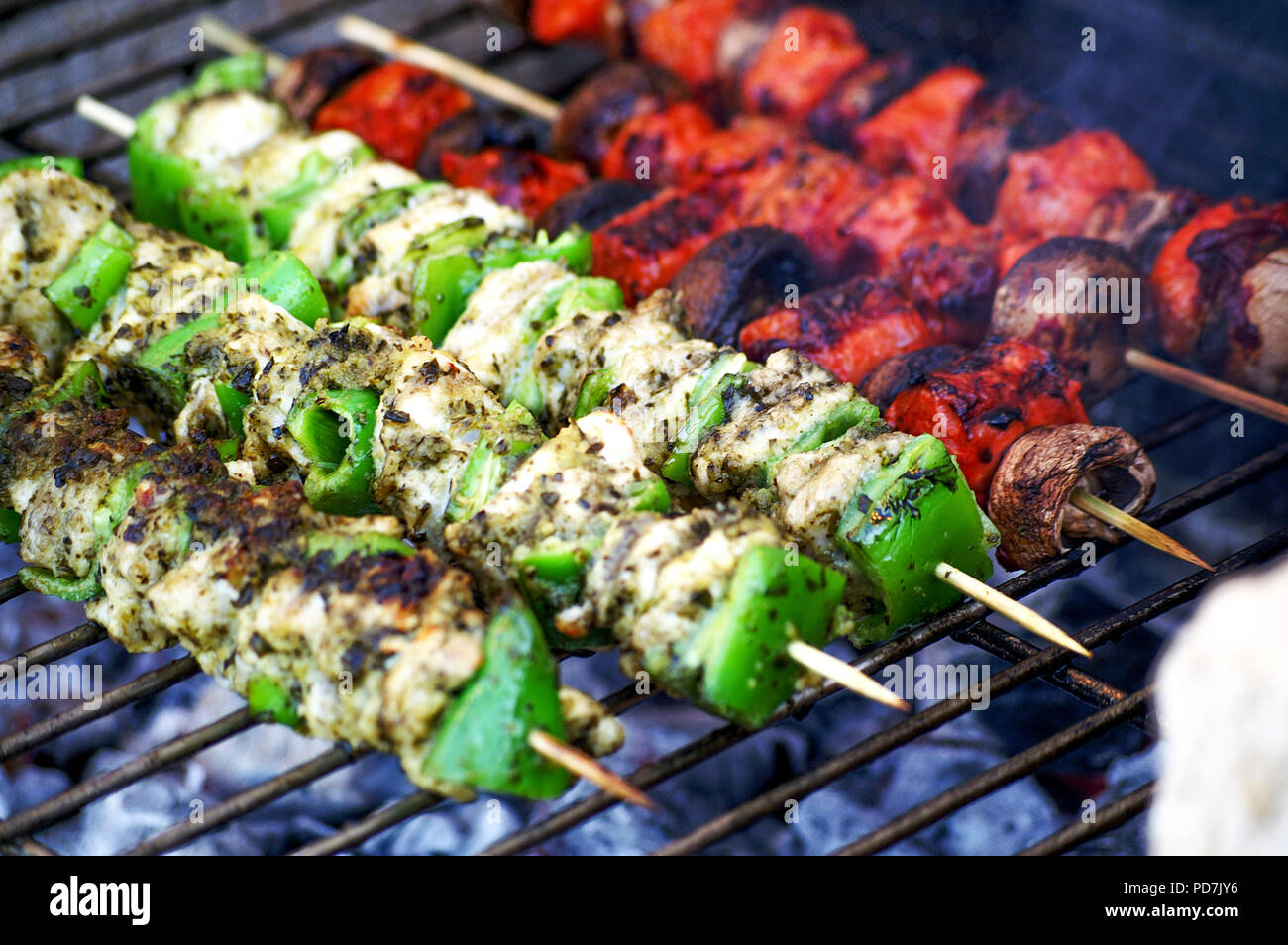 Meat kebabs hi-res stock photography and images - Alamy