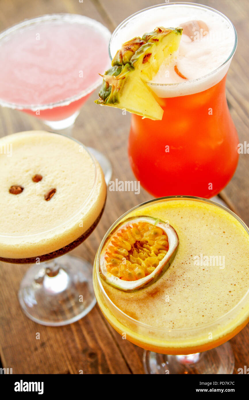 Cocktails varieties hi-res stock photography and images - Alamy