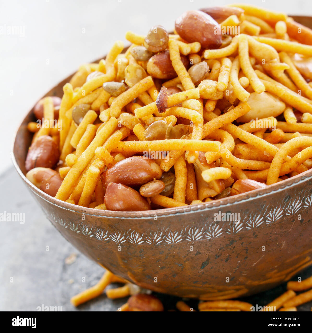 Indian bombay mix Stock Photo - Alamy
