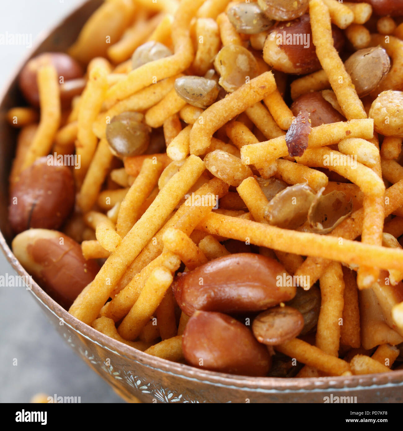 Indian bombay mix Stock Photo - Alamy