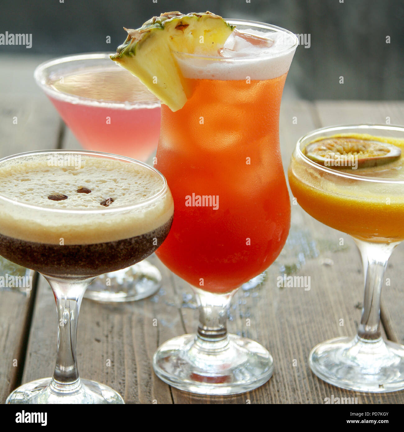 Cocktails varieties hi-res stock photography and images - Alamy