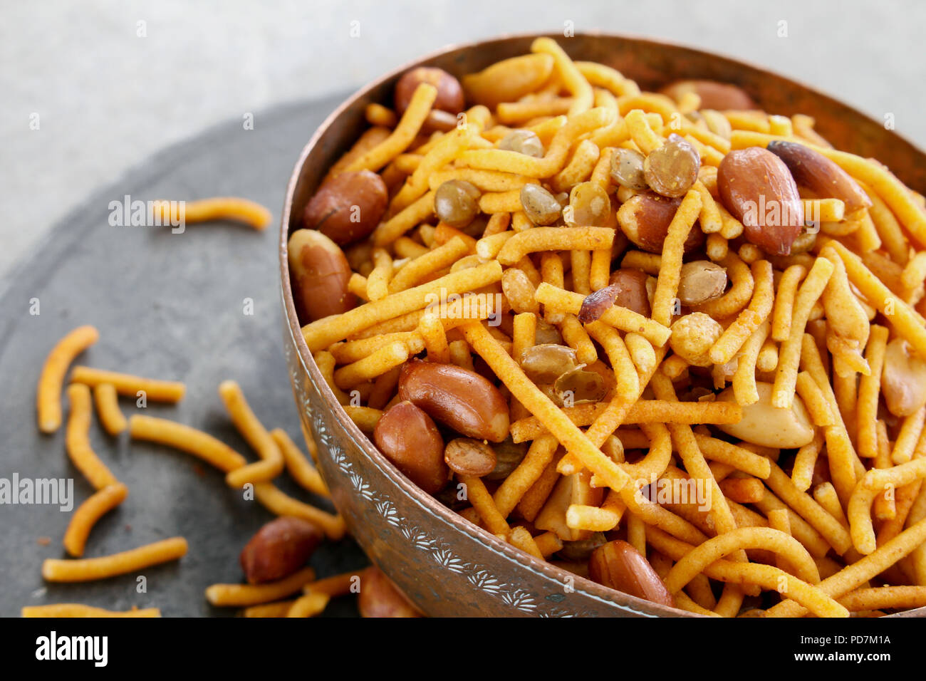 Indian bombay mix Stock Photo - Alamy